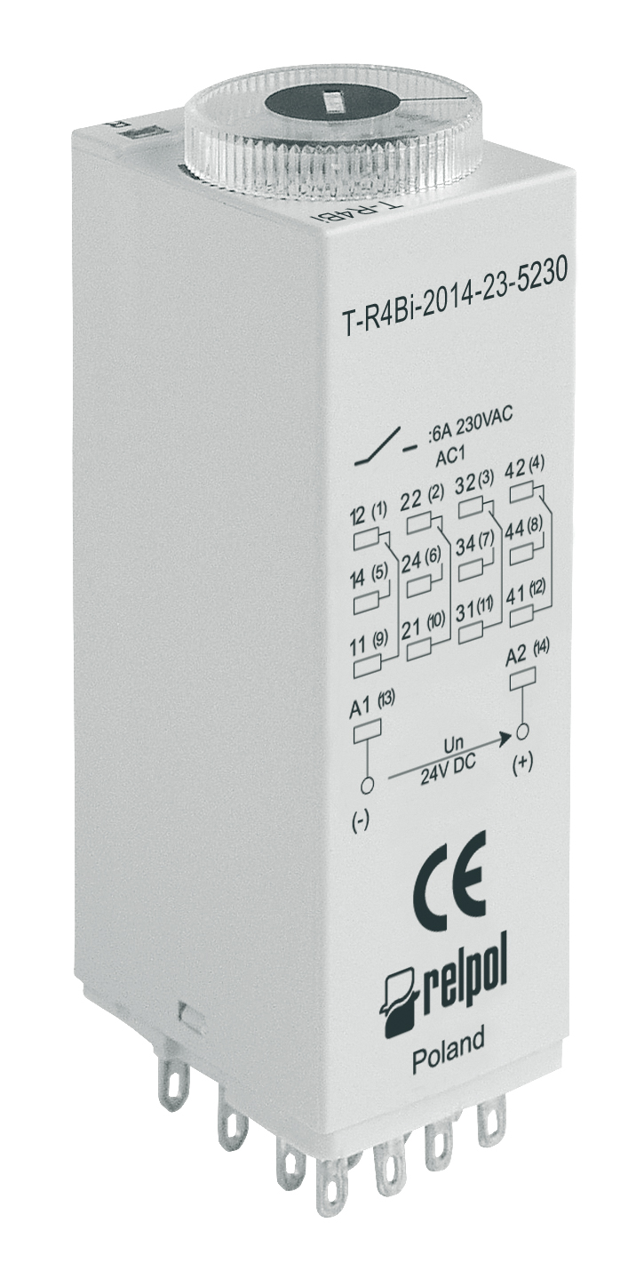 Time relays T-R4 / Industrial Time Relays - RELPOL S.A.